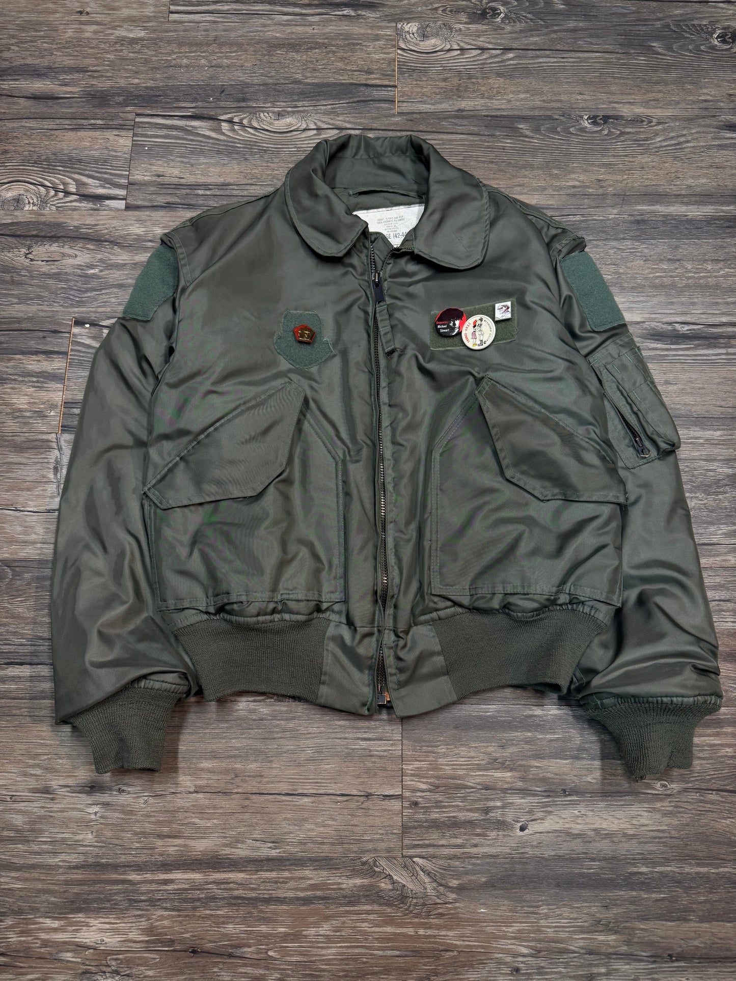REAL AUTHENTIC MILITARY ZIP-UP JACKET – jfurswardrobe
